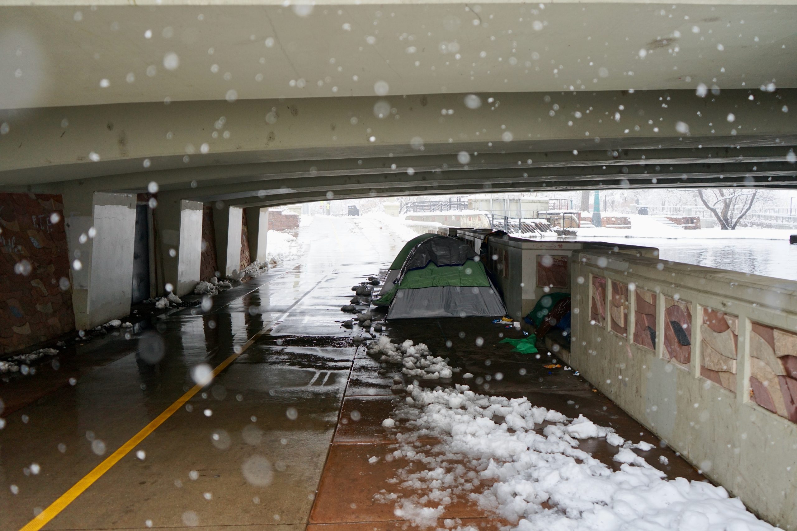 Boulder’s largest homeless shelter hit capacity during winter storm
