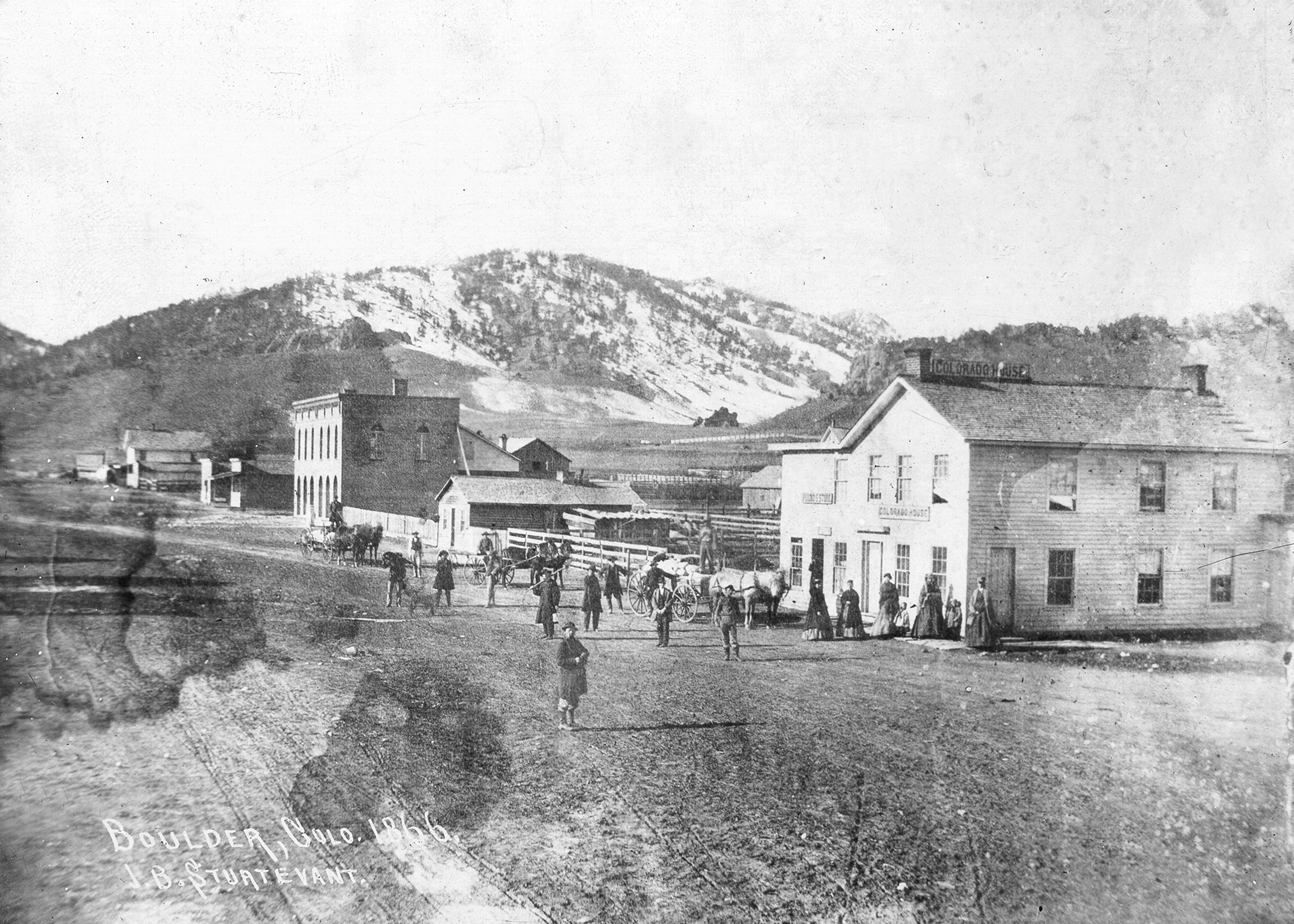 Pearl Street began as just a stick marker in the 1800s - The Boulder ...